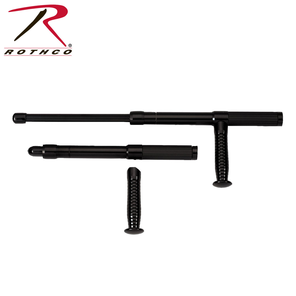 21" Expandable Aluminum Baton w/ Side Handle – Top Tier Tactical